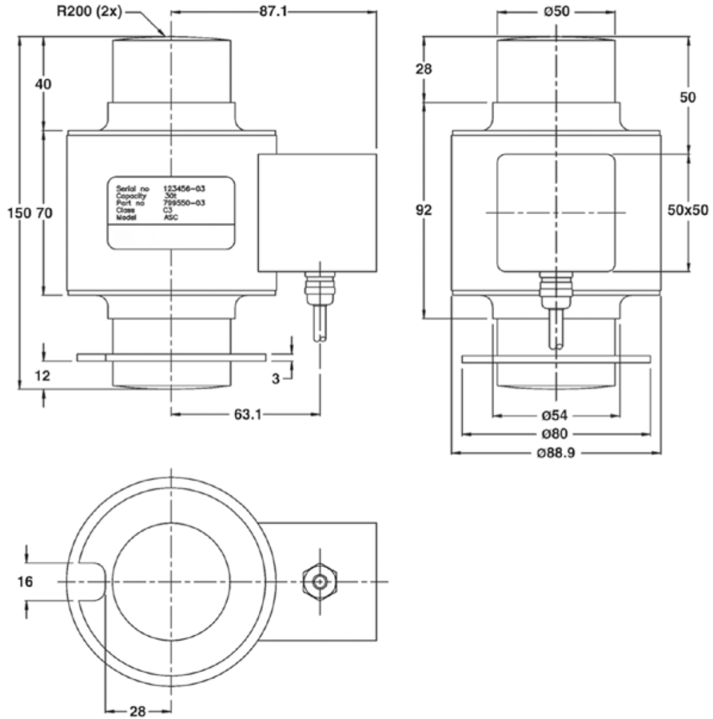 Revere ASC - LoadCell