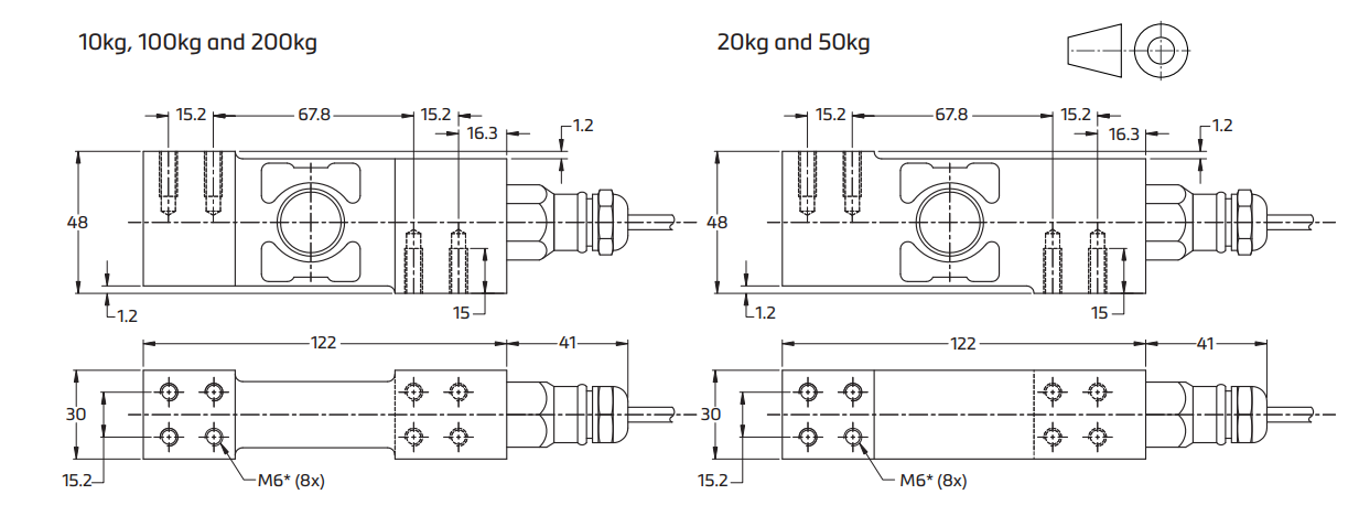 Flintec PC6 - LoadCell